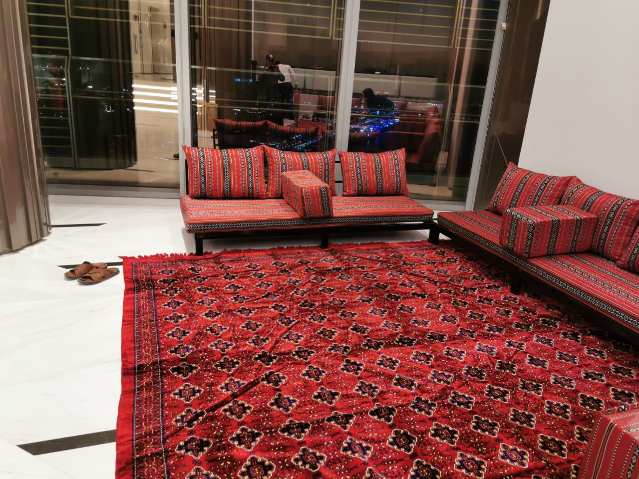 Iftar Majlis Setup in Abu Dhabi - Global Tents LLC